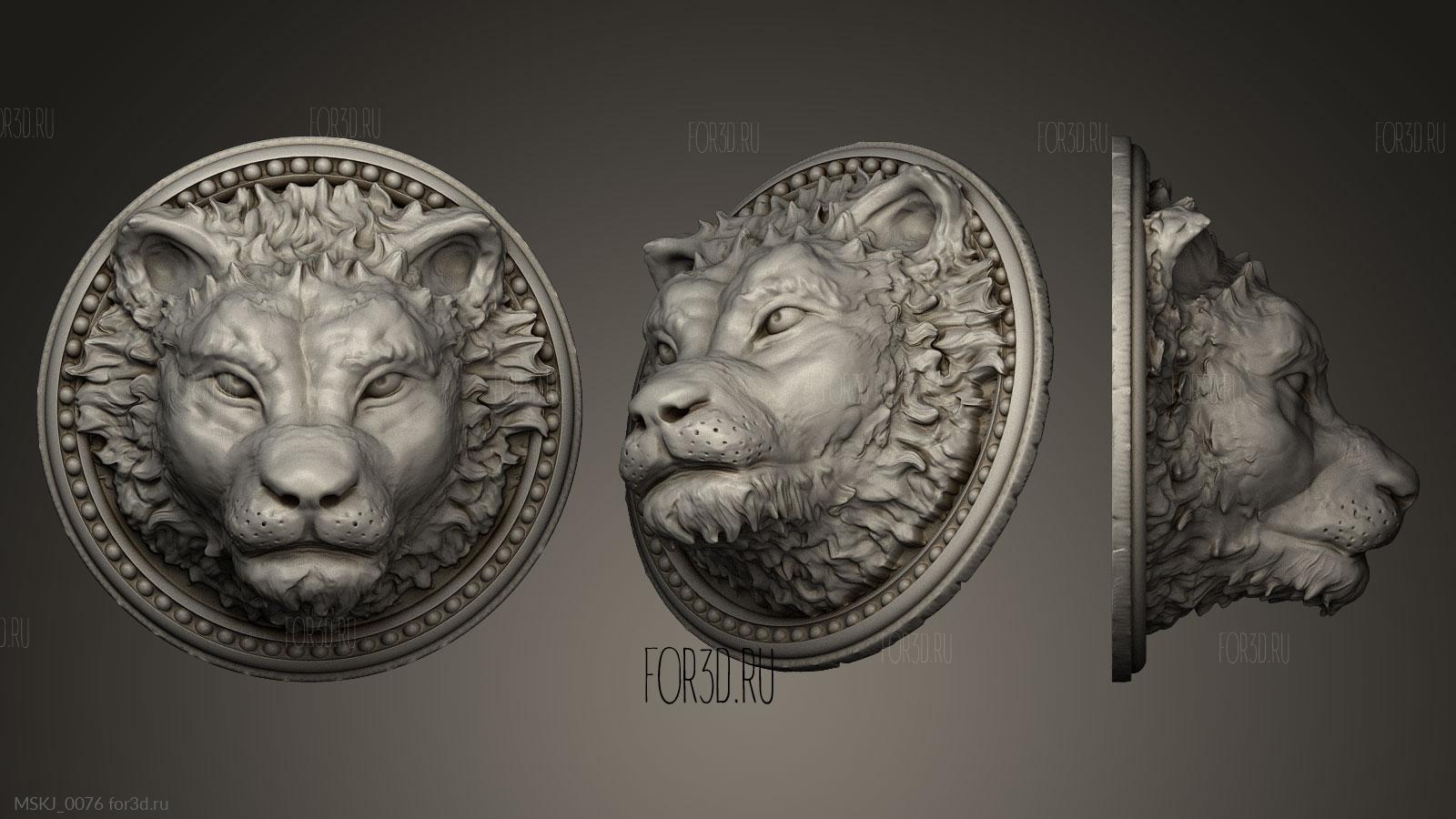 Masks and muzzles of animals | 3d stl model for CNC